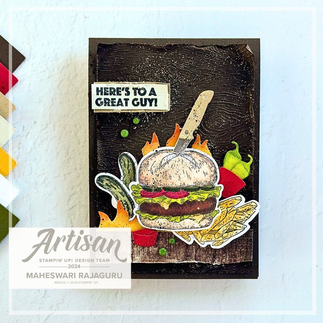 Burgers Make The World Go Around - Artisan Design Team Instahop - My ...