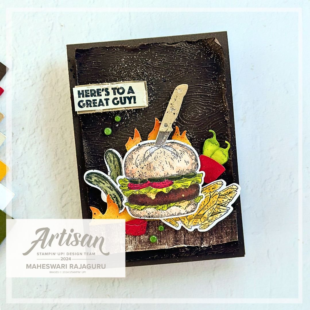 Burgers Make The World Go Around - Artisan Design Team Instahop - My ...