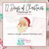 12 Days of Christmas Challenge - Day 9 - My Stamp Garden