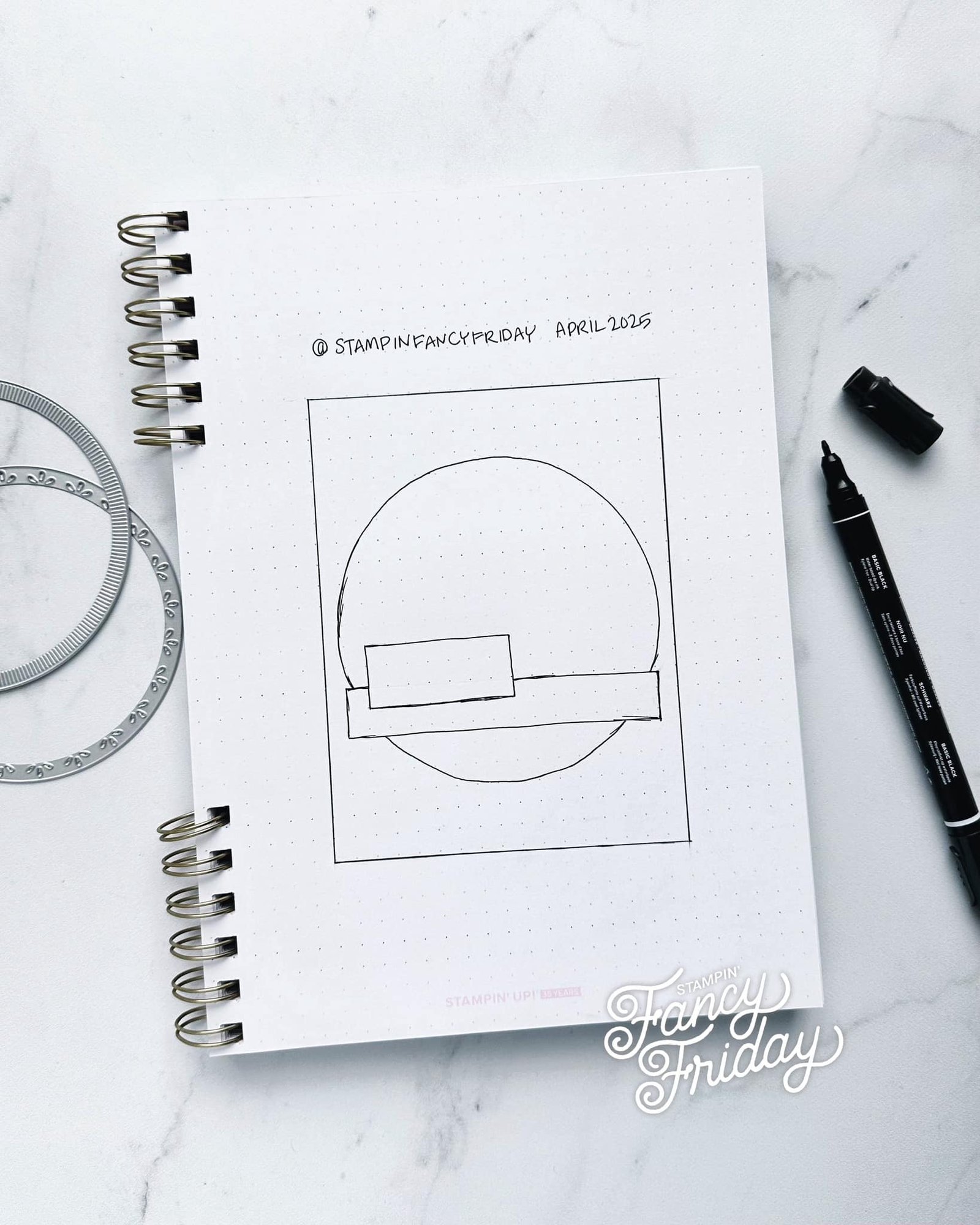 Stampin' Fancy Friday - Sketch Challenge - My Stamp Garden